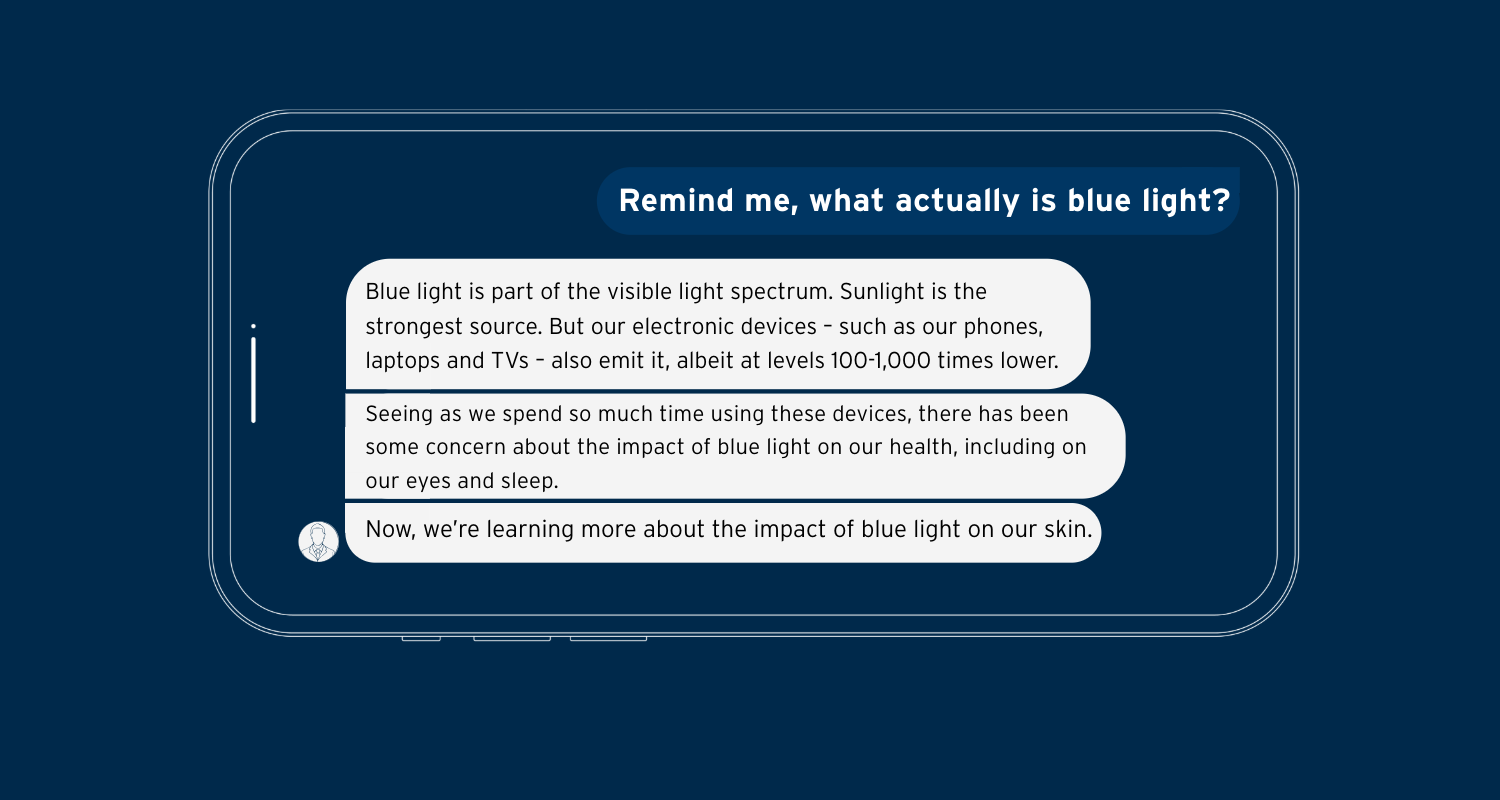 Can blue light from your phone harm your skin? | Bond University | Gold ...